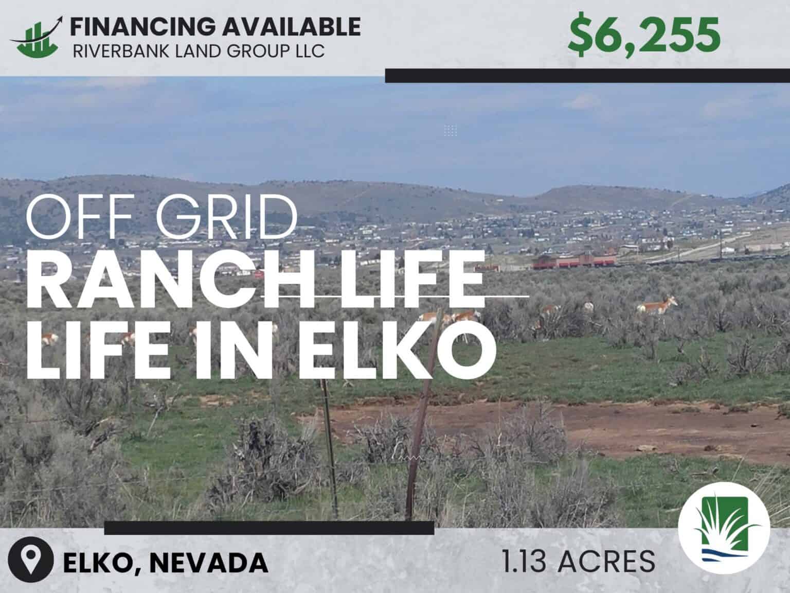 Remote Ranch Living Land in Elko | LandZero